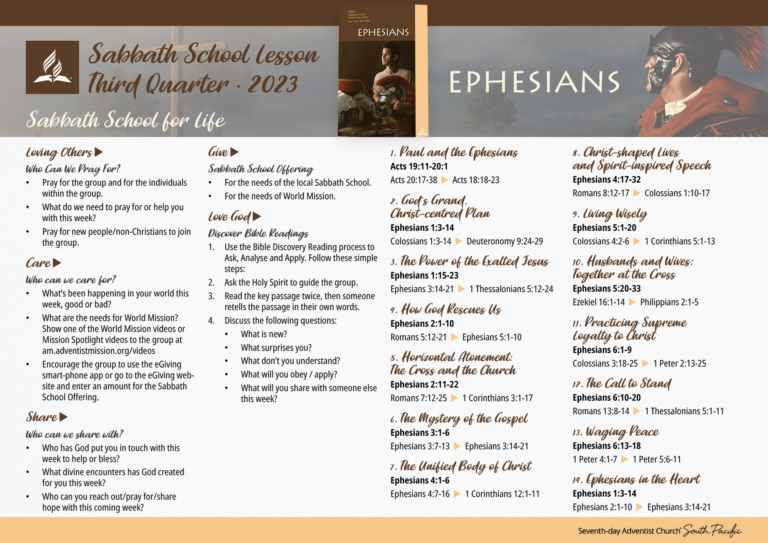 2023 Quarter 3 - Sabbath School