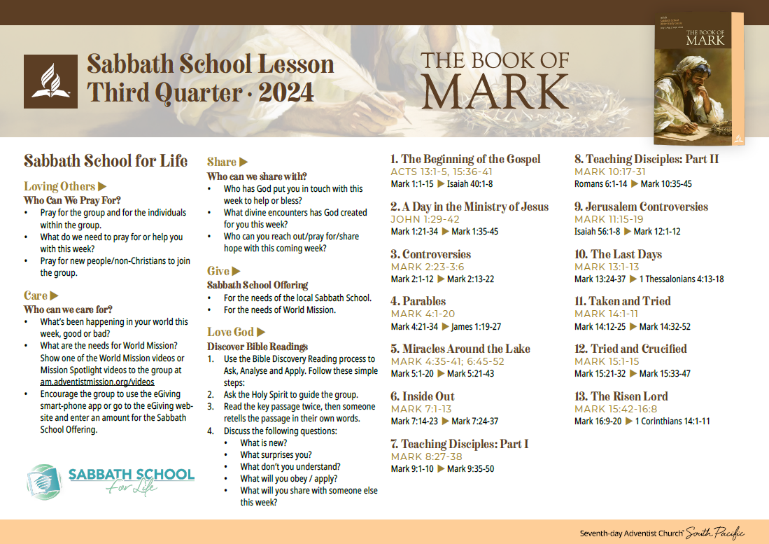 2024 Quarter 3 - Sabbath School