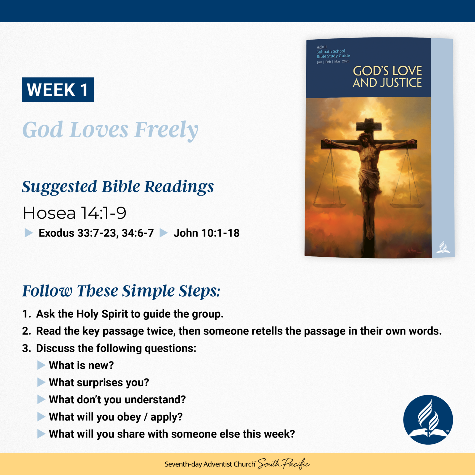 2025 Quarter 1 - Sabbath School