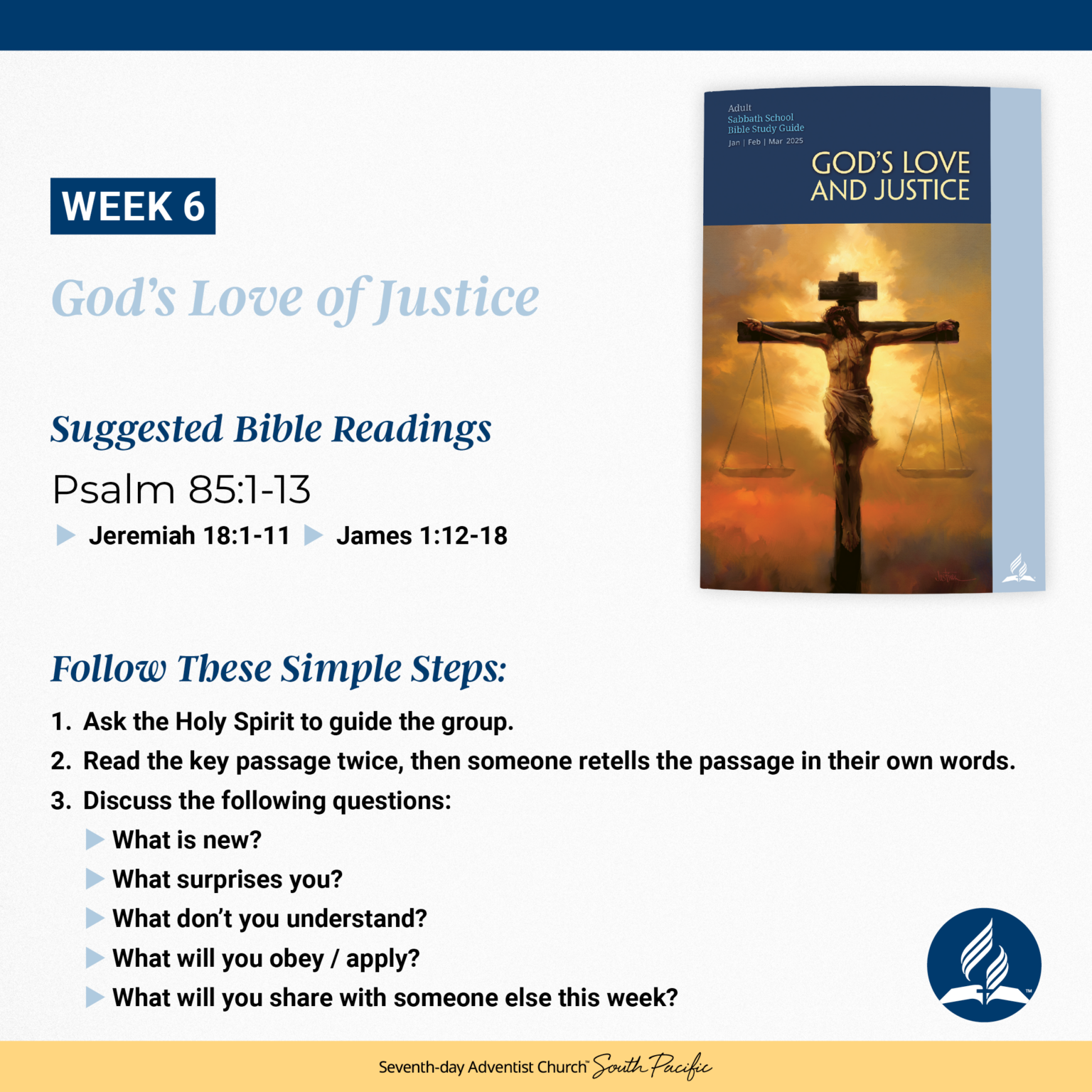 2025 Quarter 1 - Sabbath School