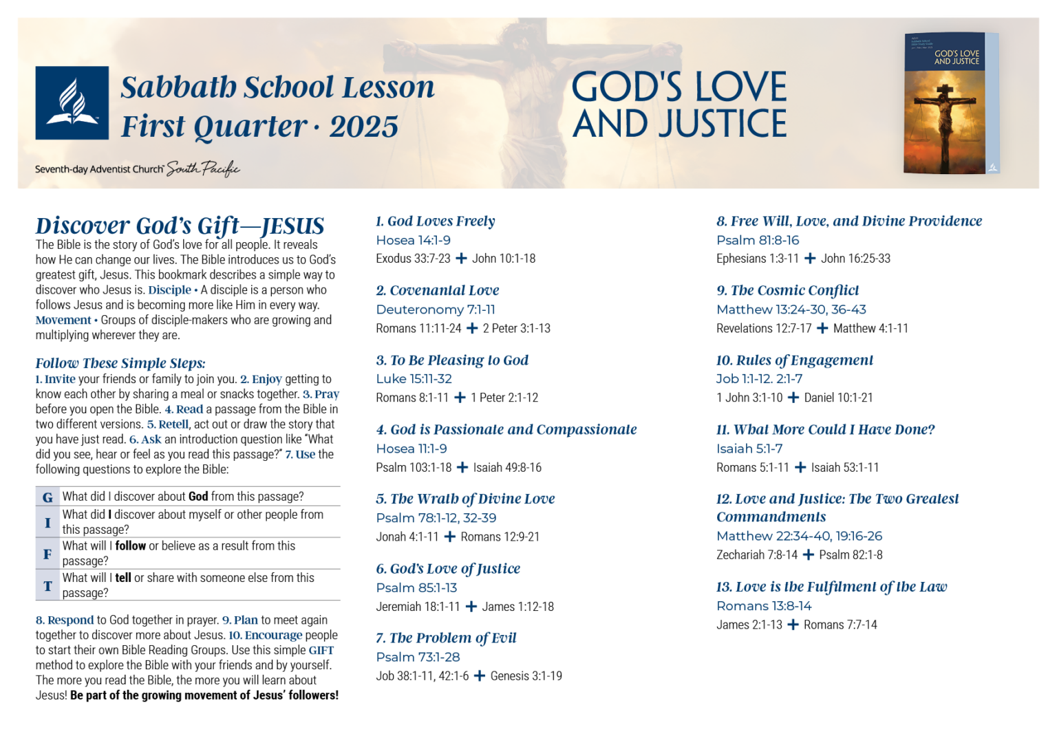 2025 Quarter 1 - Sabbath School